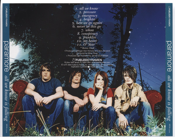 Paramore - All We Know Is Falling — Paramore Thailand